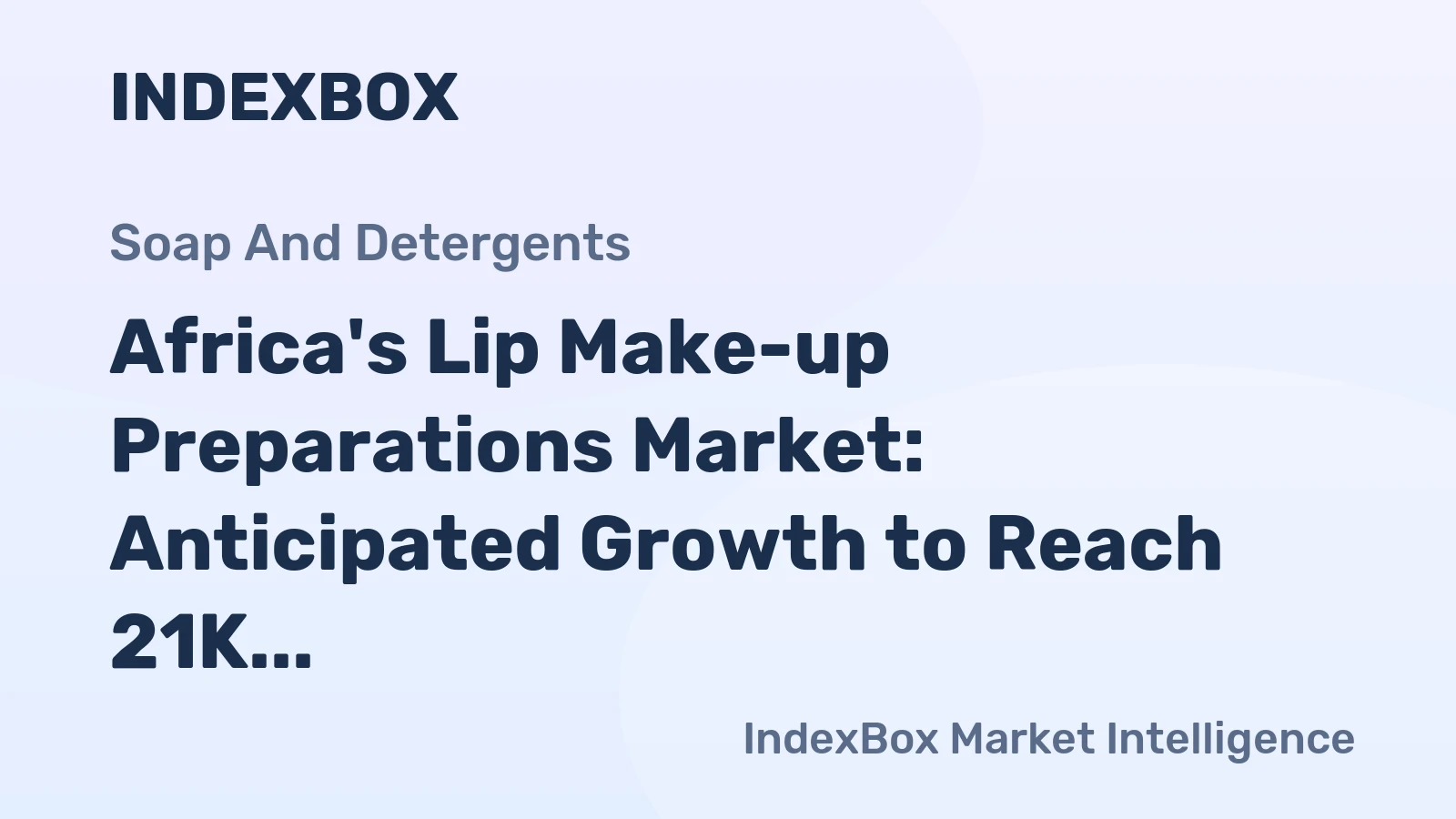 Africa's Lip Make-up Preparations Market: Anticipated Growth to Reach 21K Tons in Volume and $370M in Value by 2035