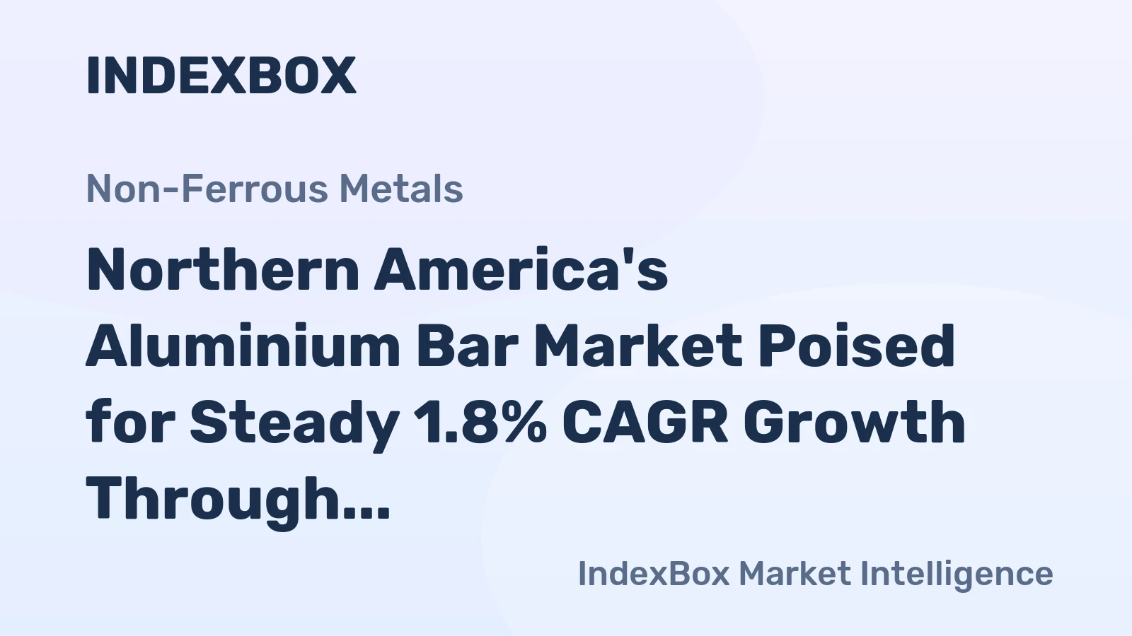 Northern America's Aluminium Bar Market Poised for Steady 1.8% CAGR Growth Through 2035