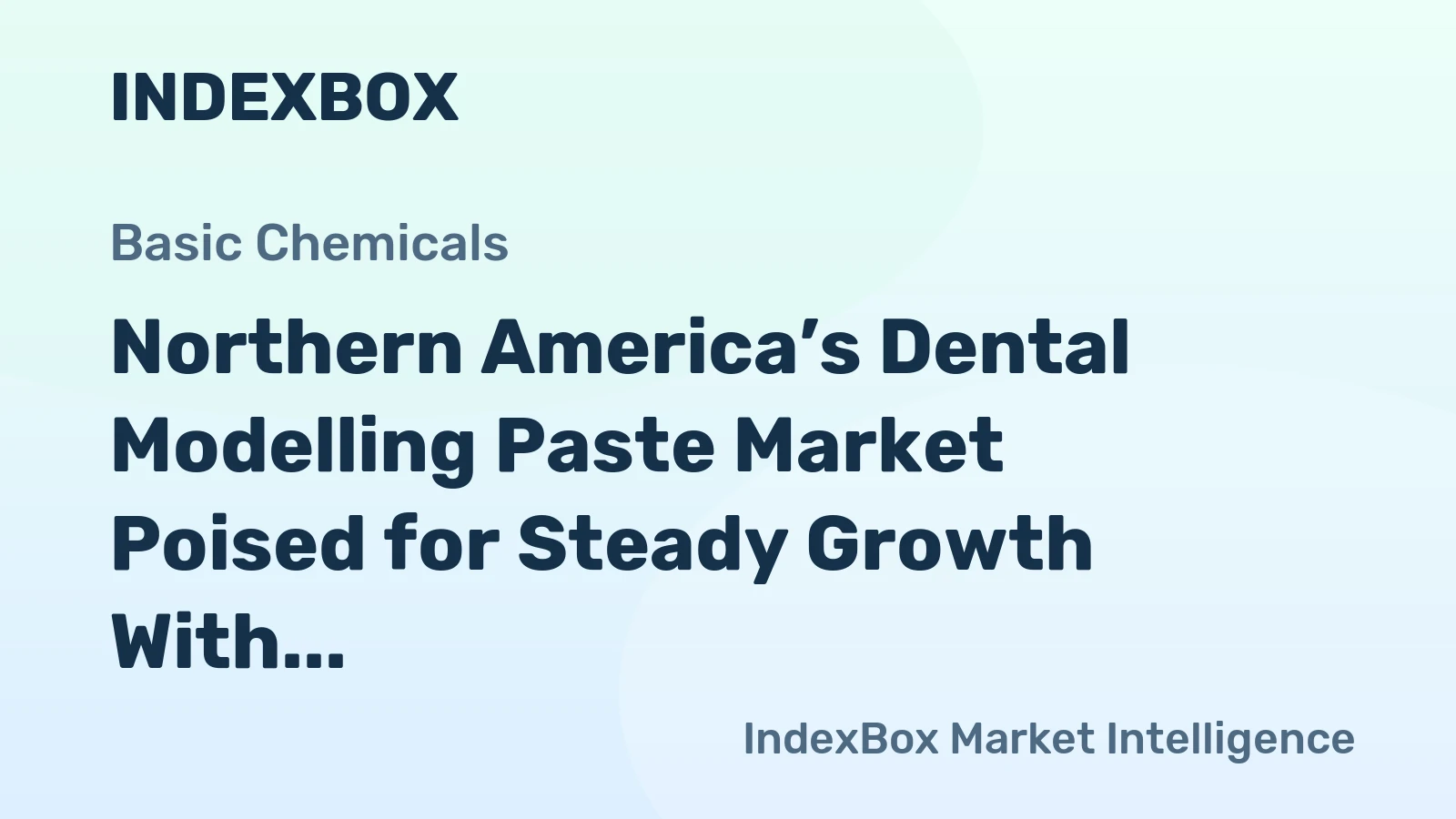 Northern America’s Dental Modelling Paste Market Poised for Steady Growth With 3.8% CAGR