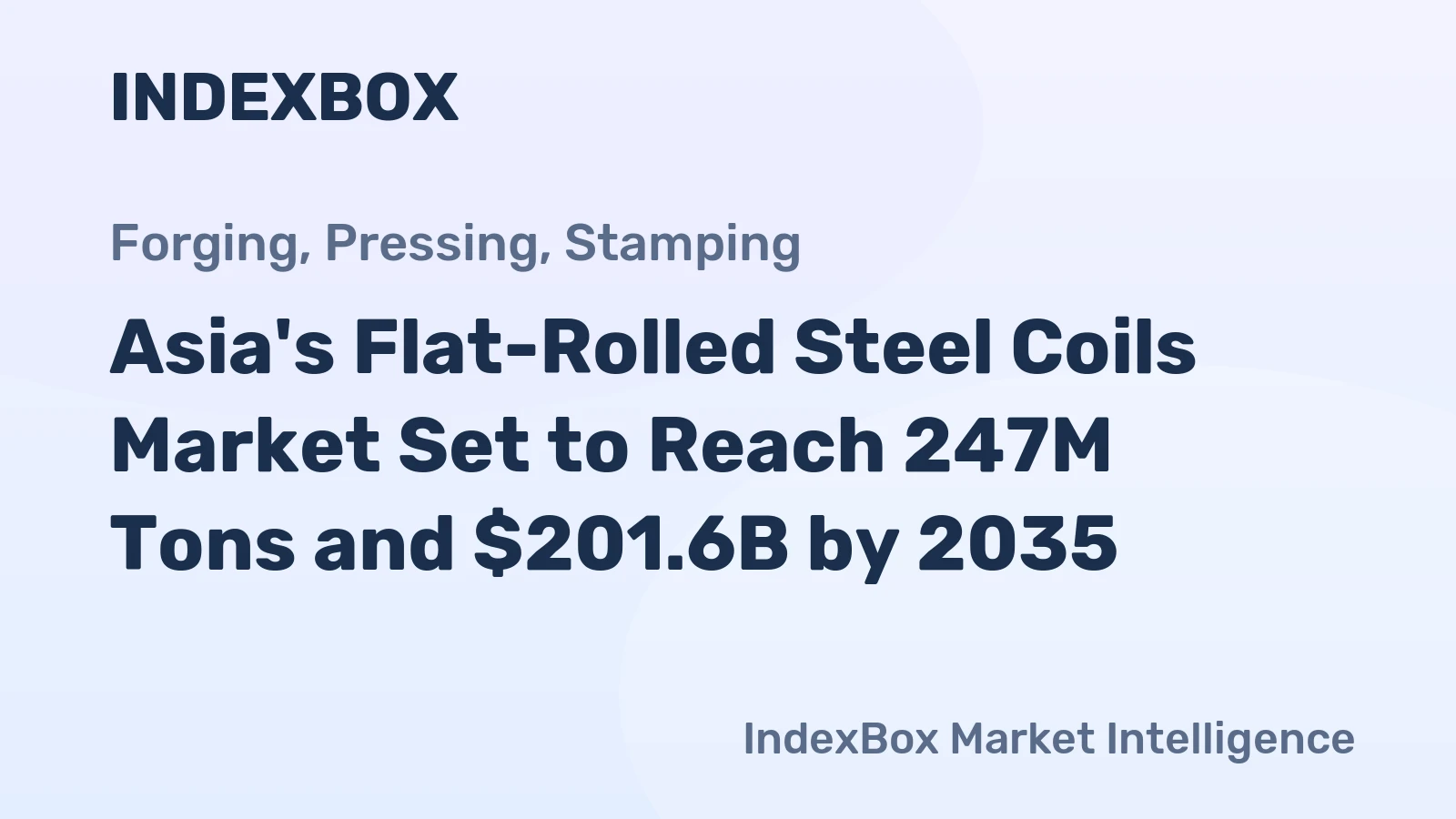 Asia's Flat-Rolled Steel Coils Market Set to Reach 247M Tons and $201.6B by 2035