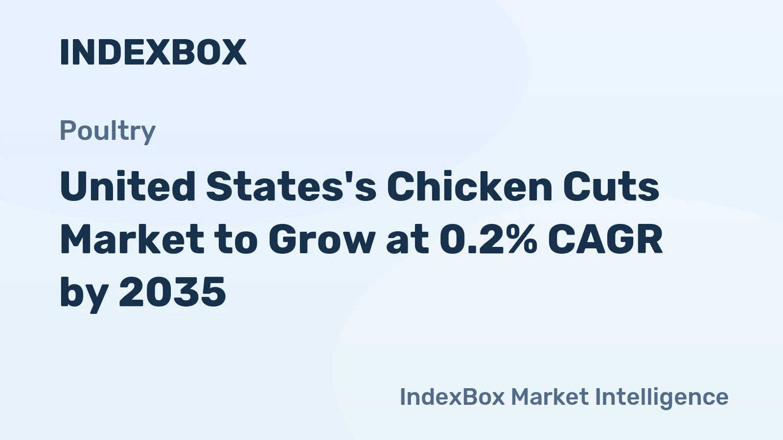 United States's Chicken Cuts Market to Grow at 0.2% CAGR by 2035