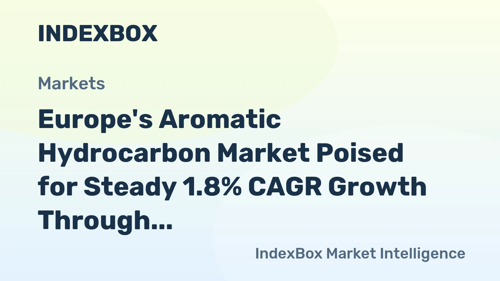 Europe's Aromatic Hydrocarbon Market Poised for Steady 1.8% CAGR Growth Through 2035
