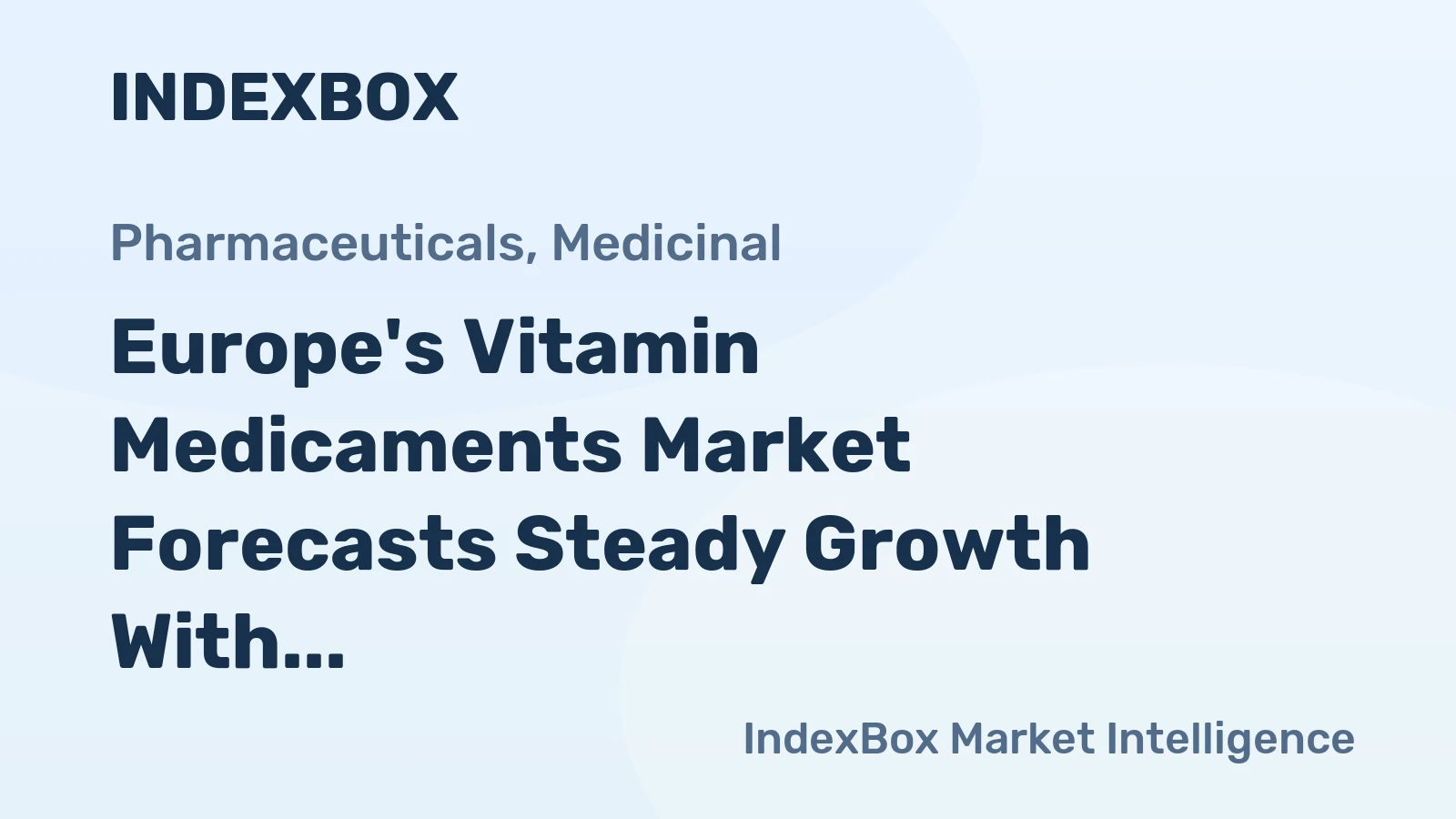 Europe's Vitamin Medicaments Market Forecasts Steady Growth With a +1.3% Volume CAGR Through 2035