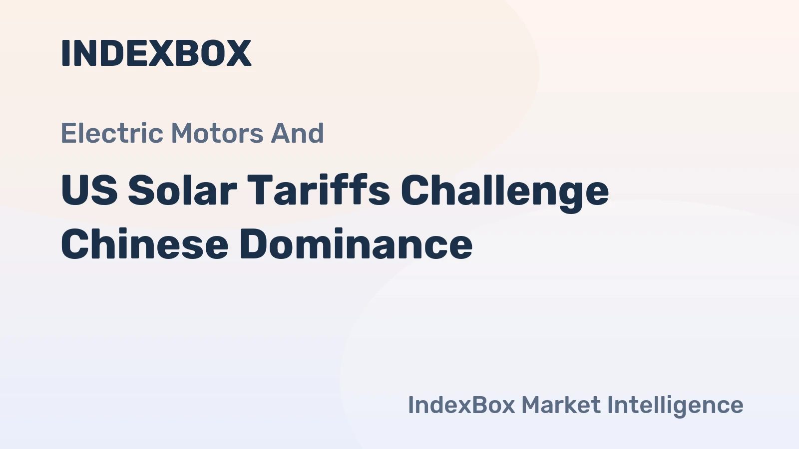 US Solar Tariffs Challenge Chinese Dominance