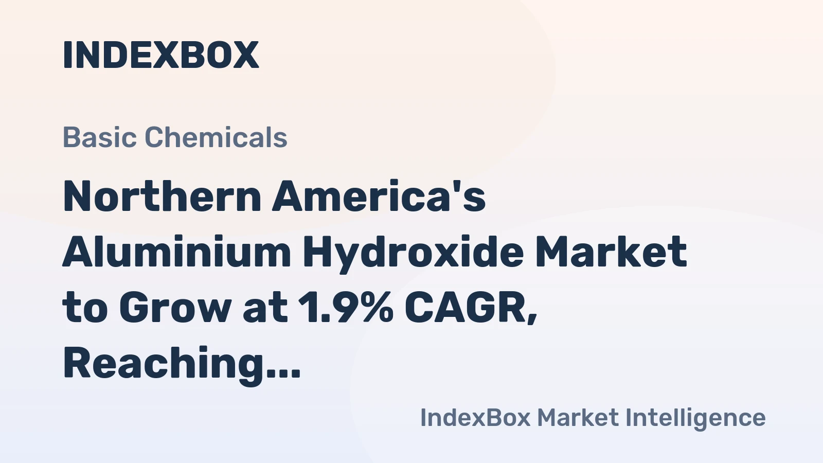Northern America's Aluminium Hydroxide Market to Grow at 1.9% CAGR, Reaching 1.9M Tons by 2035