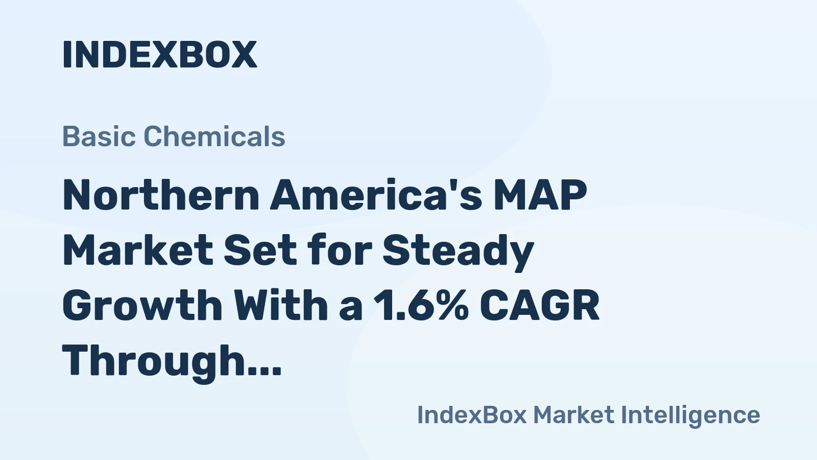 Northern America's MAP Market Set for Steady Growth With a 1.6% CAGR Through 2035