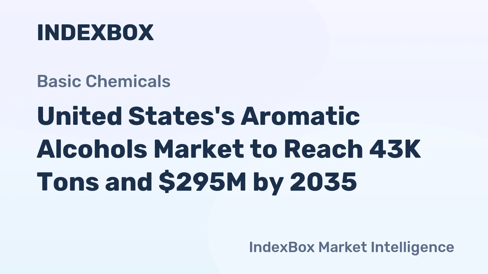United States's Aromatic Alcohols Market to Reach 43K Tons and $295M by 2035