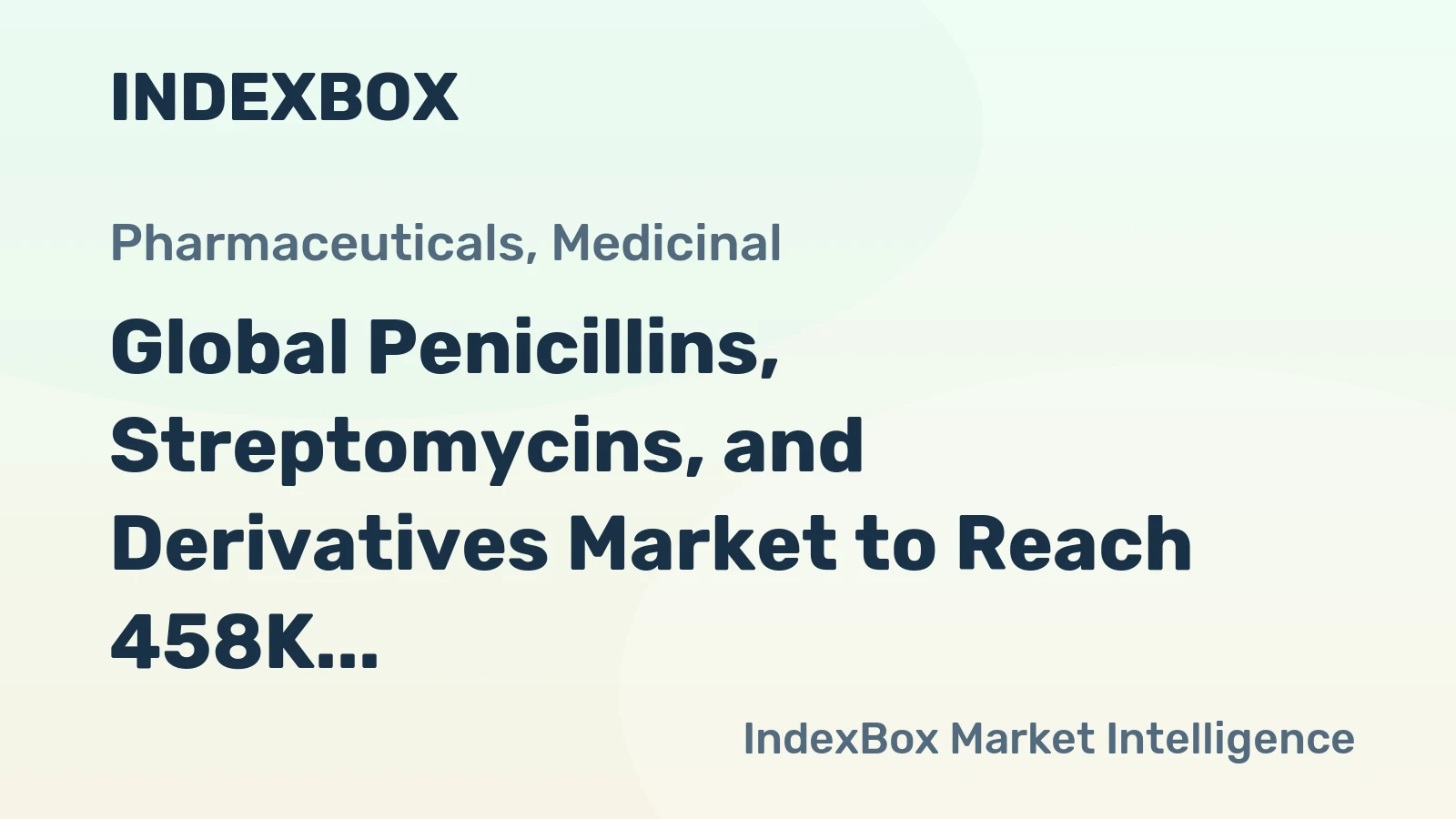 Global Penicillins, Streptomycins, and Derivatives Market to Reach 458K tons and $17.3B in Value by 2035