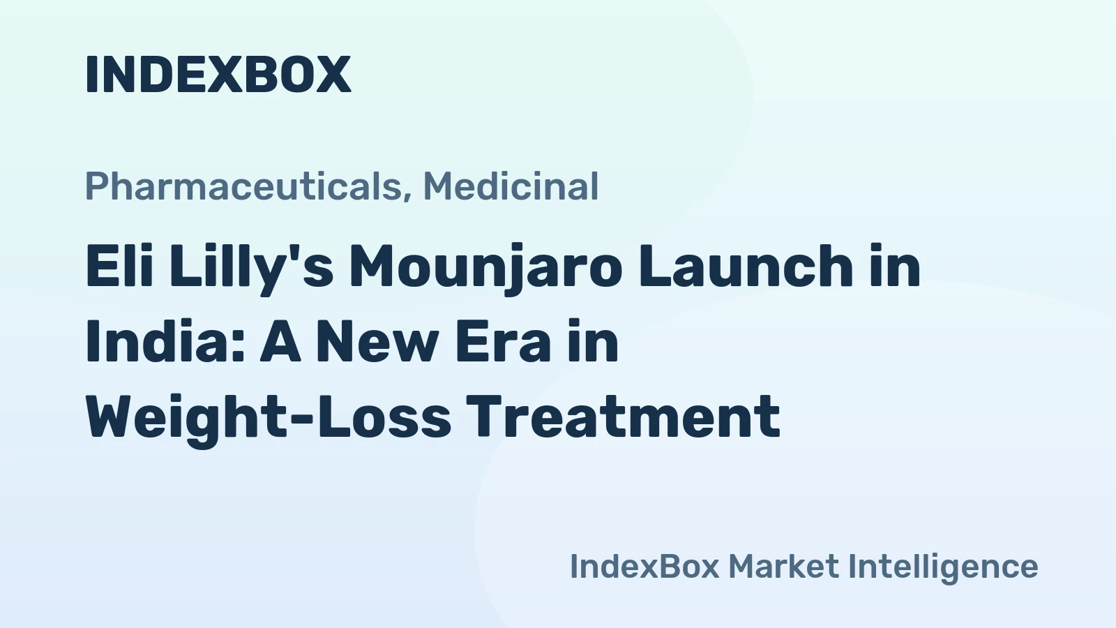 Eli Lilly's Mounjaro Launch in India: A New Era in Weight-Loss Treatment
