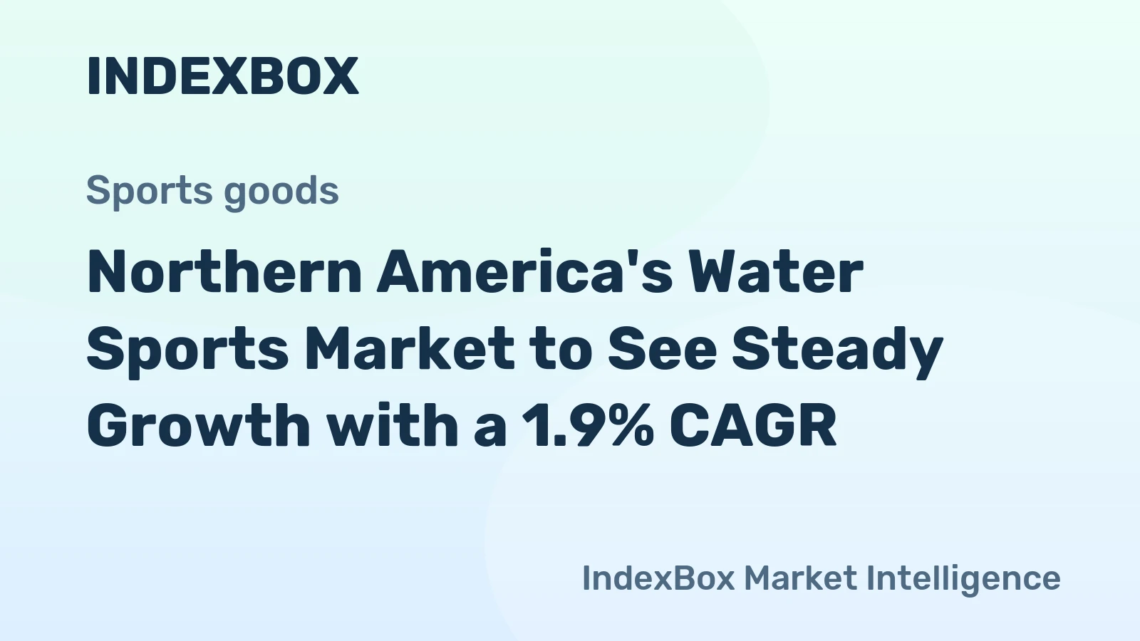 Northern America's Water Sports Market to See Steady Growth with a 1.9% CAGR
