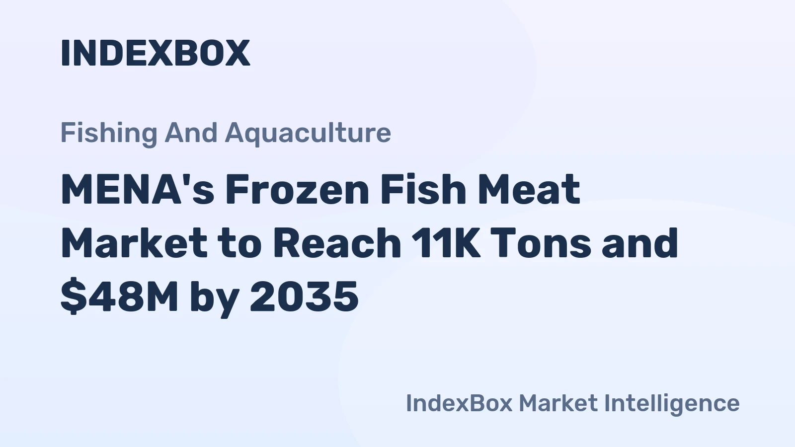 MENA's Frozen Fish Meat Market to Reach 11K Tons and $48M by 2035