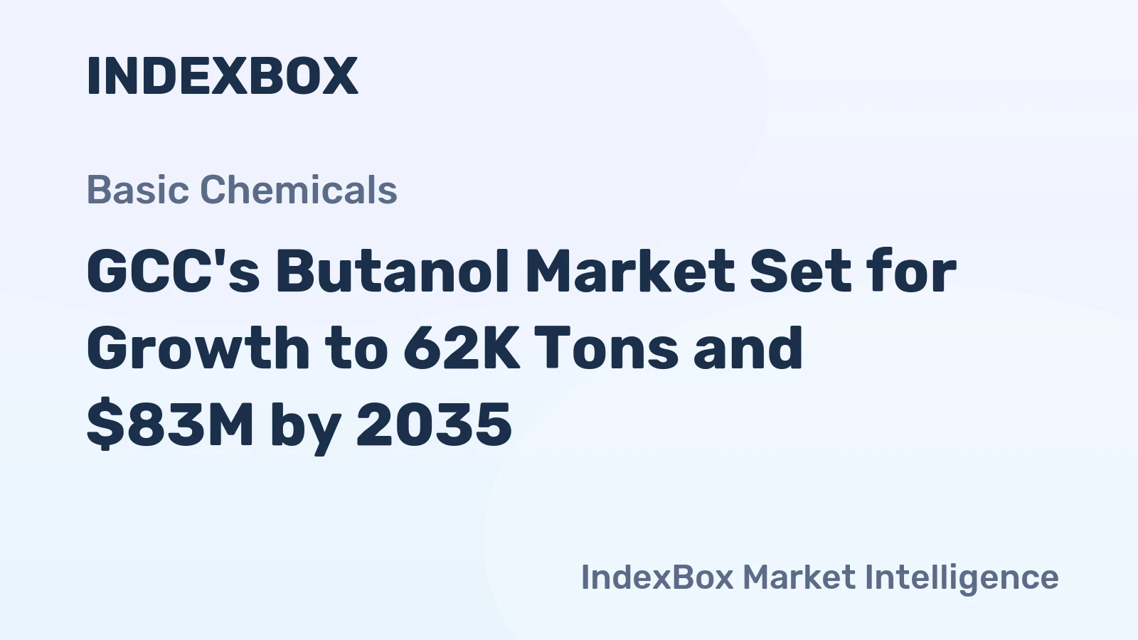 GCC's Butanol Market Set for Growth to 62K Tons and $83M by 2035