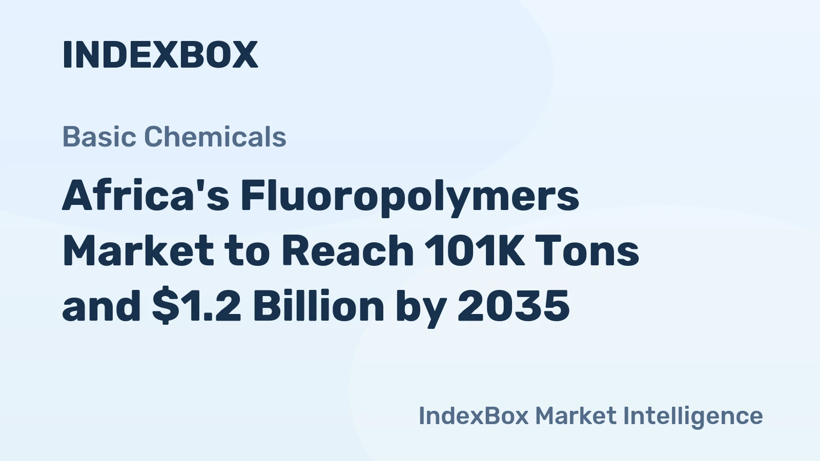 Africa's Fluoropolymers Market to Reach 101K Tons and $1.2 Billion by 2035