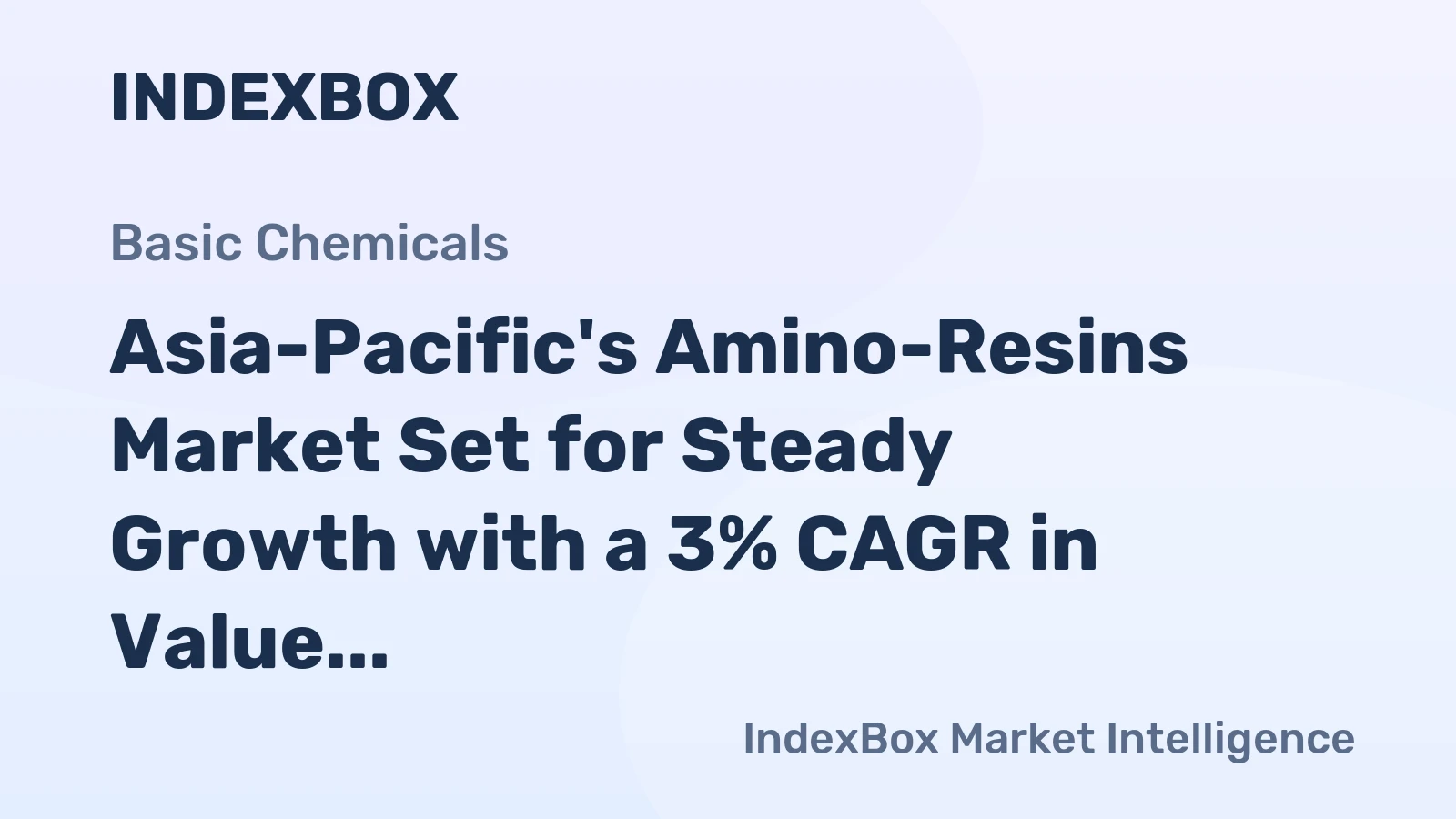 Asia-Pacific's Amino-Resins Market Set for Steady Growth with a 3% CAGR in Value Through 2035
