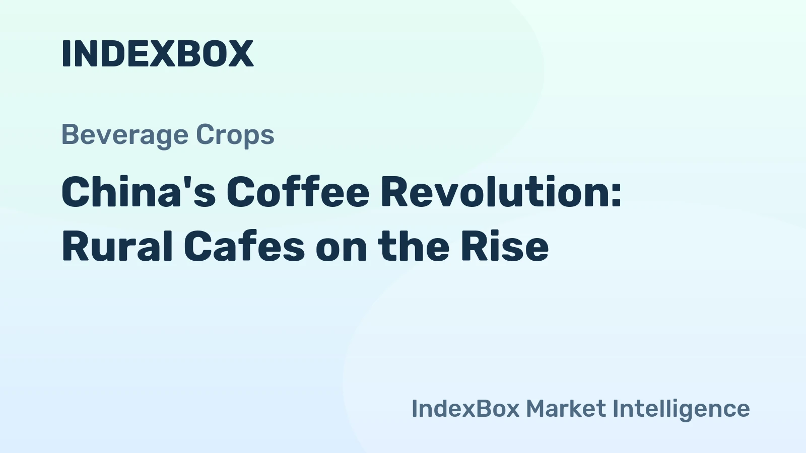China's Coffee Revolution: Rural Cafes on the Rise