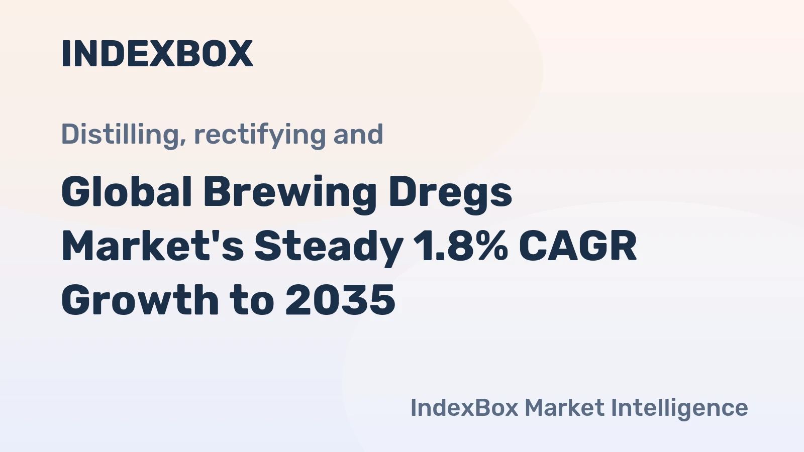 Global Brewing Dregs Market's Steady 1.8% CAGR Growth to 2035