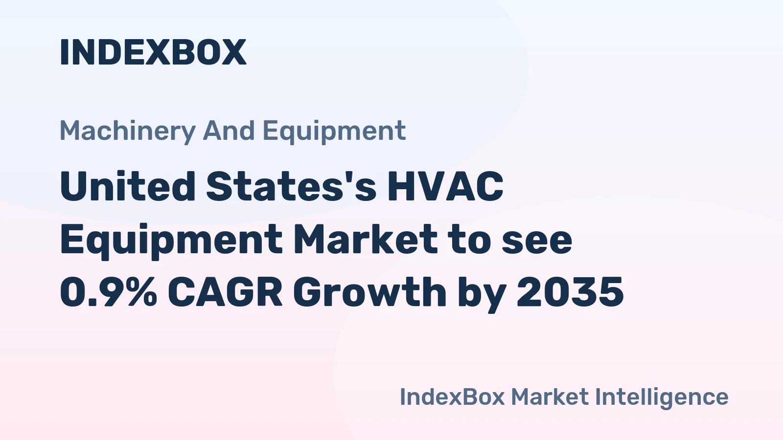 United States's HVAC Equipment Market to see 0.9% CAGR Growth by 2035