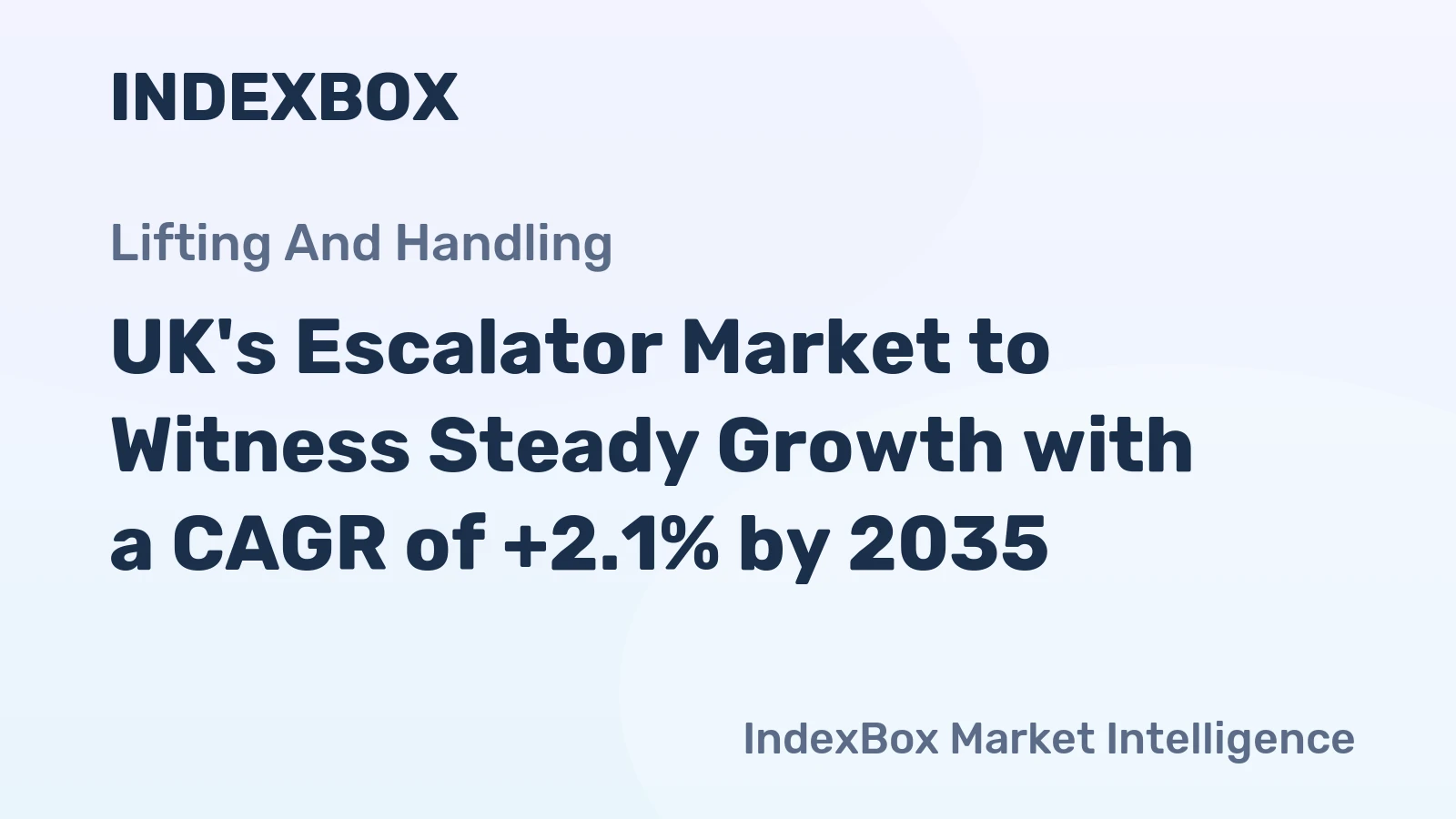 UK's Escalator Market to Witness Steady Growth with a CAGR of +2.1% by 2035