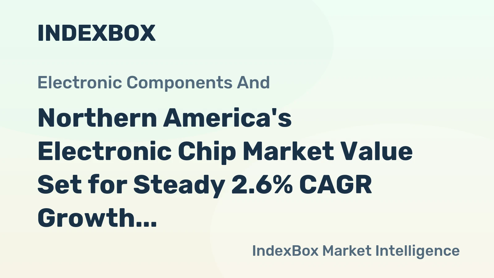 Northern America's Electronic Chip Market Value Set for Steady 2.6% CAGR Growth Through 2035