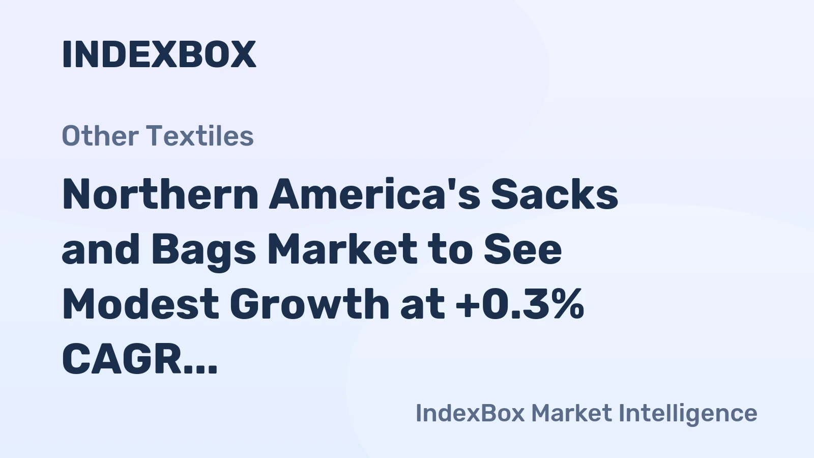 Northern America's Sacks and Bags Market to See Modest Growth at +0.3% CAGR, Reaching 472K tons by 2035