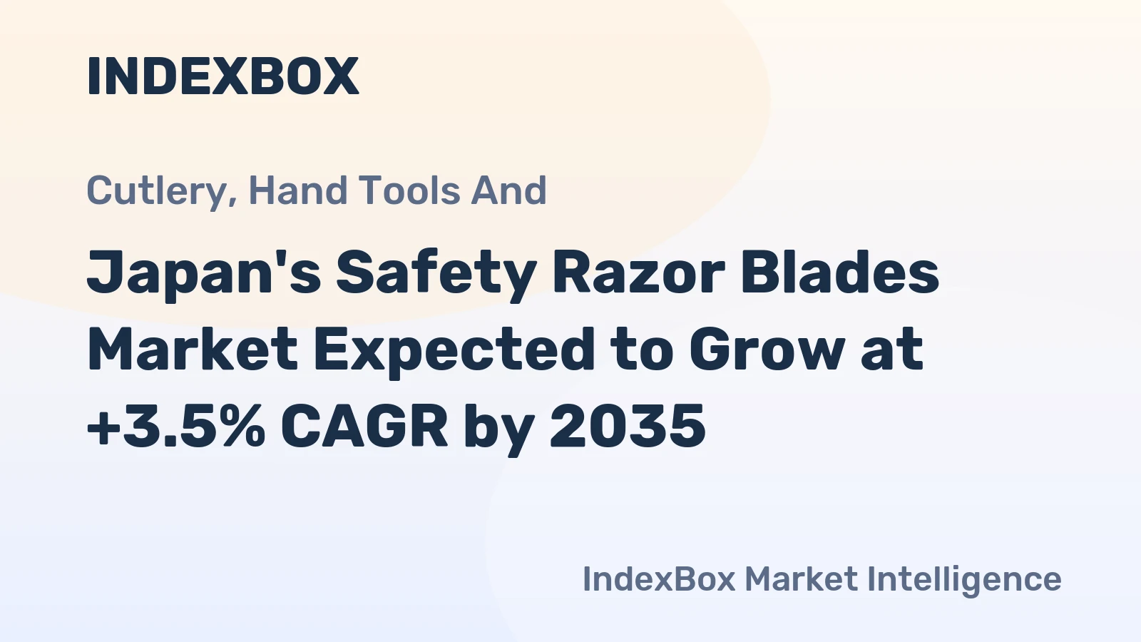 Japan's Safety Razor Blades Market Expected to Grow at +3.5% CAGR by 2035