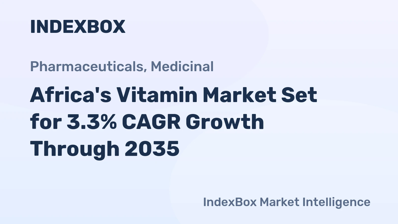 Africa's Vitamin Market Set for 3.3% CAGR Growth Through 2035