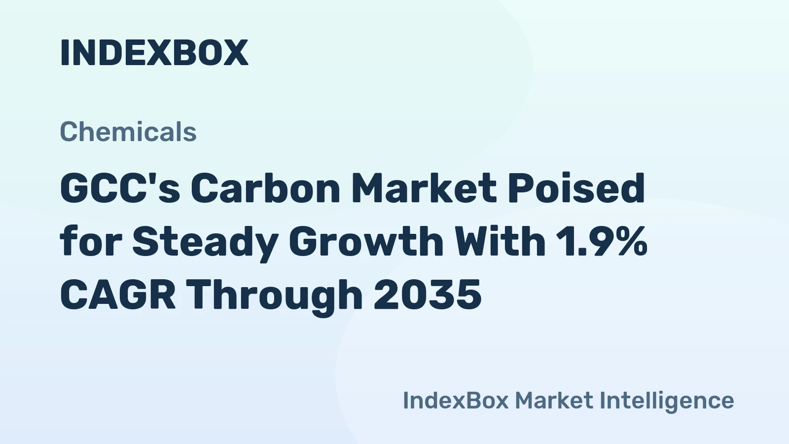 GCC's Carbon Market Poised for Steady Growth With 1.9% CAGR Through 2035