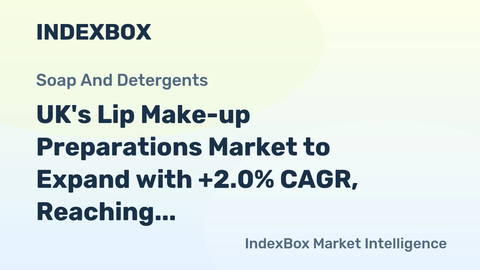 UK's Lip Make-up Preparations Market to Expand with +2.0% CAGR, Reaching $209M by 2035