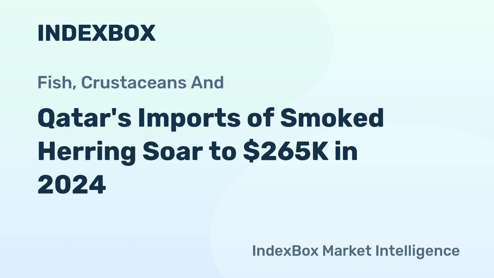 Qatar's Imports of Smoked Herring Soar to $265K in 2024