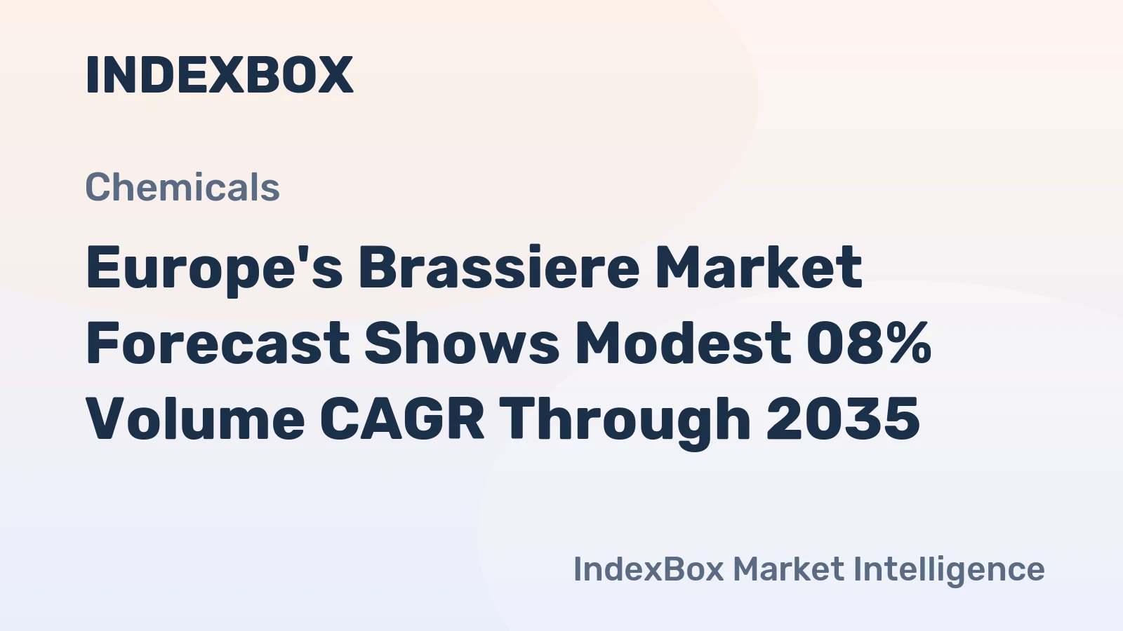 Europe's Brassiere Market Forecast Shows Modest 08% Volume CAGR Through 2035