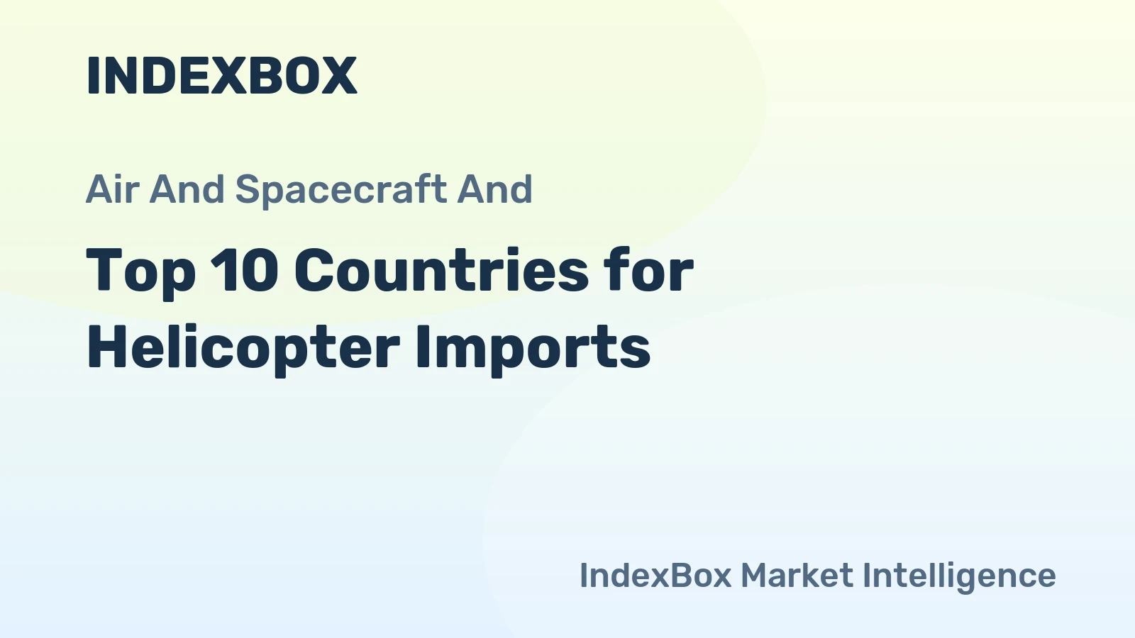 Top 10 Countries for Helicopter Imports
