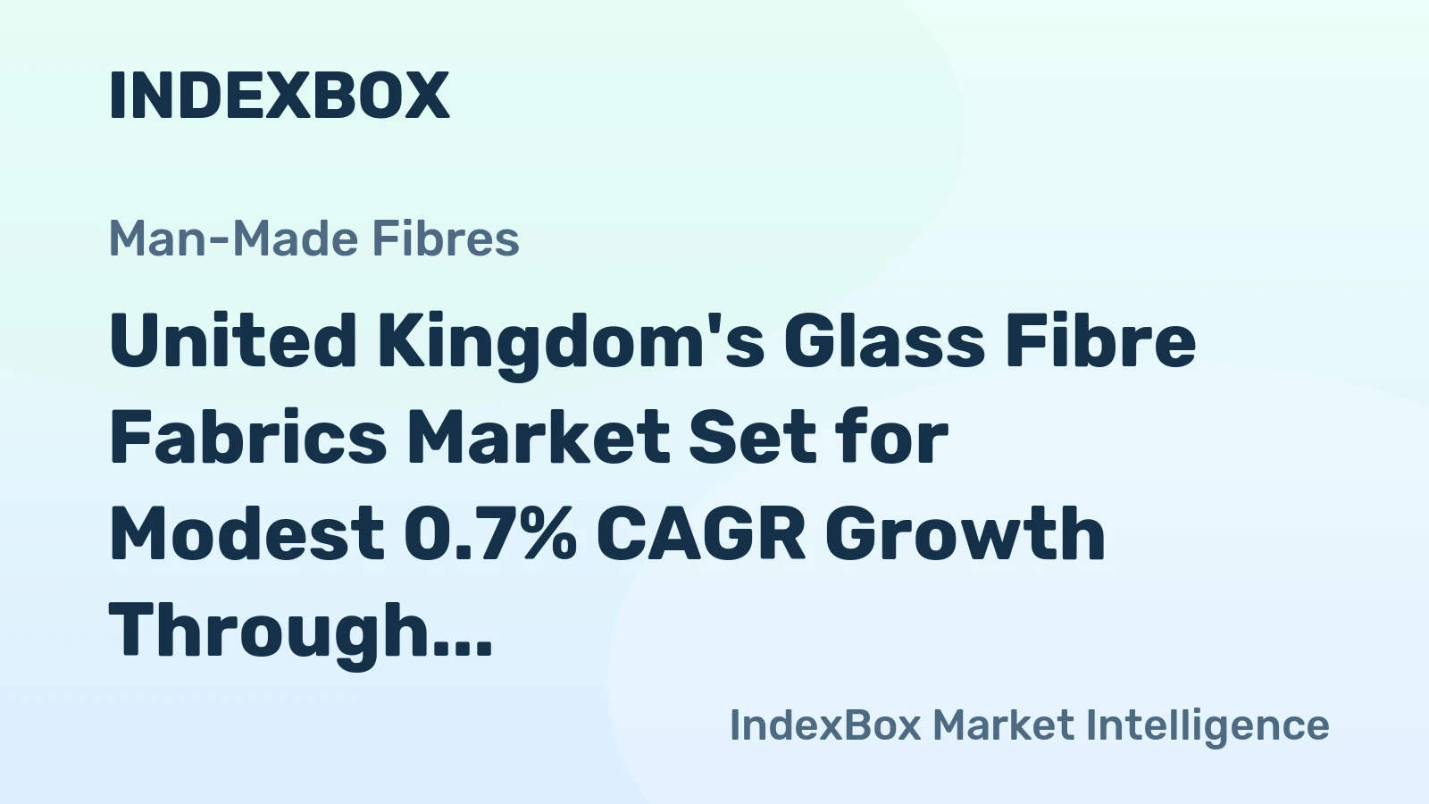 United Kingdom's Glass Fibre Fabrics Market Set for Modest 0.7% CAGR Growth Through 2035