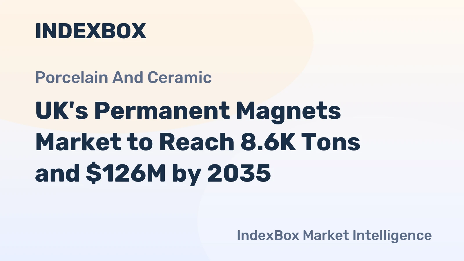 UK's Permanent Magnets Market to Reach 8.6K Tons and $126M by 2035