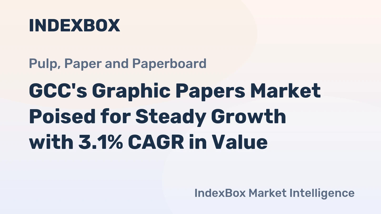 GCC's Graphic Papers Market Poised for Steady Growth with 3.1% CAGR in Value