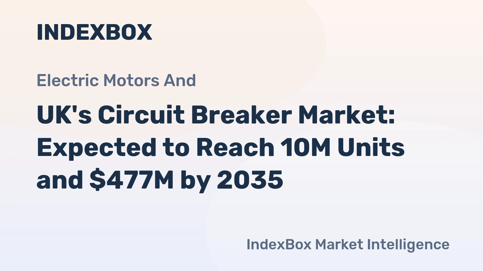 UK's Circuit Breaker Market: Expected to Reach 10M Units and $477M by 2035