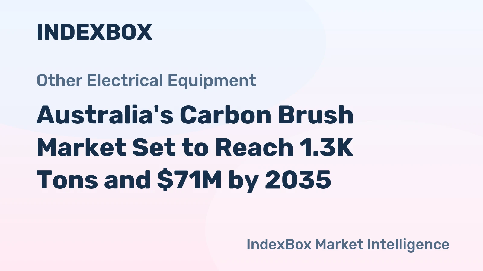 Australia's Carbon Brush Market Set to Reach 1.3K Tons and $71M by 2035