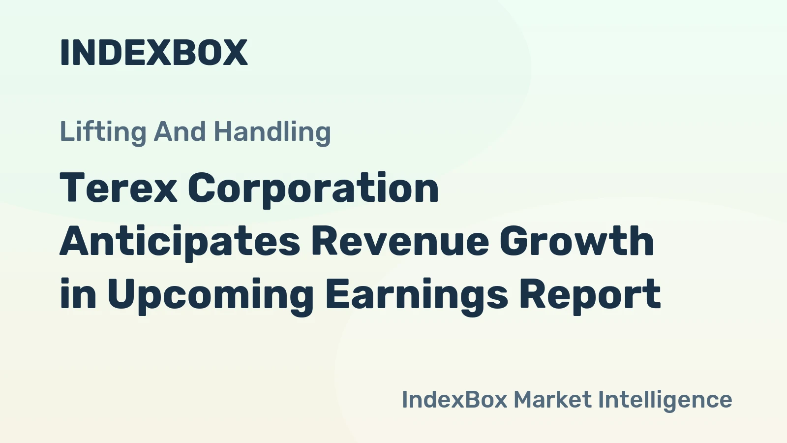 Terex Corporation Anticipates Revenue Growth in Upcoming Earnings Report