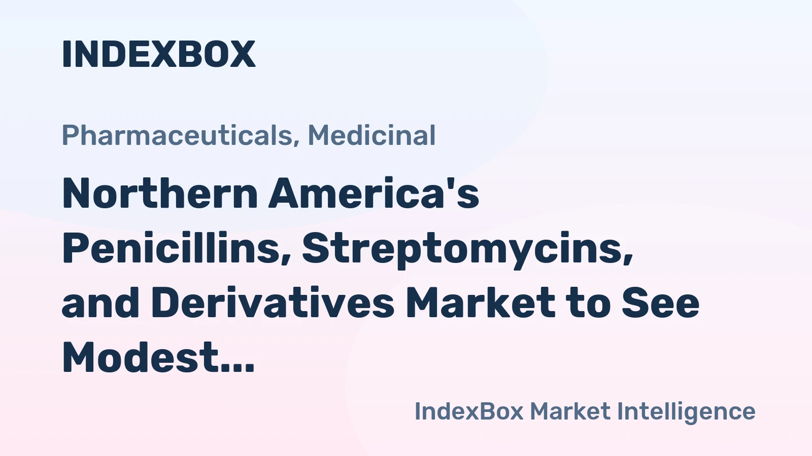 Northern America's Penicillins, Streptomycins, and Derivatives Market to See Modest Growth with 0.6% CAGR