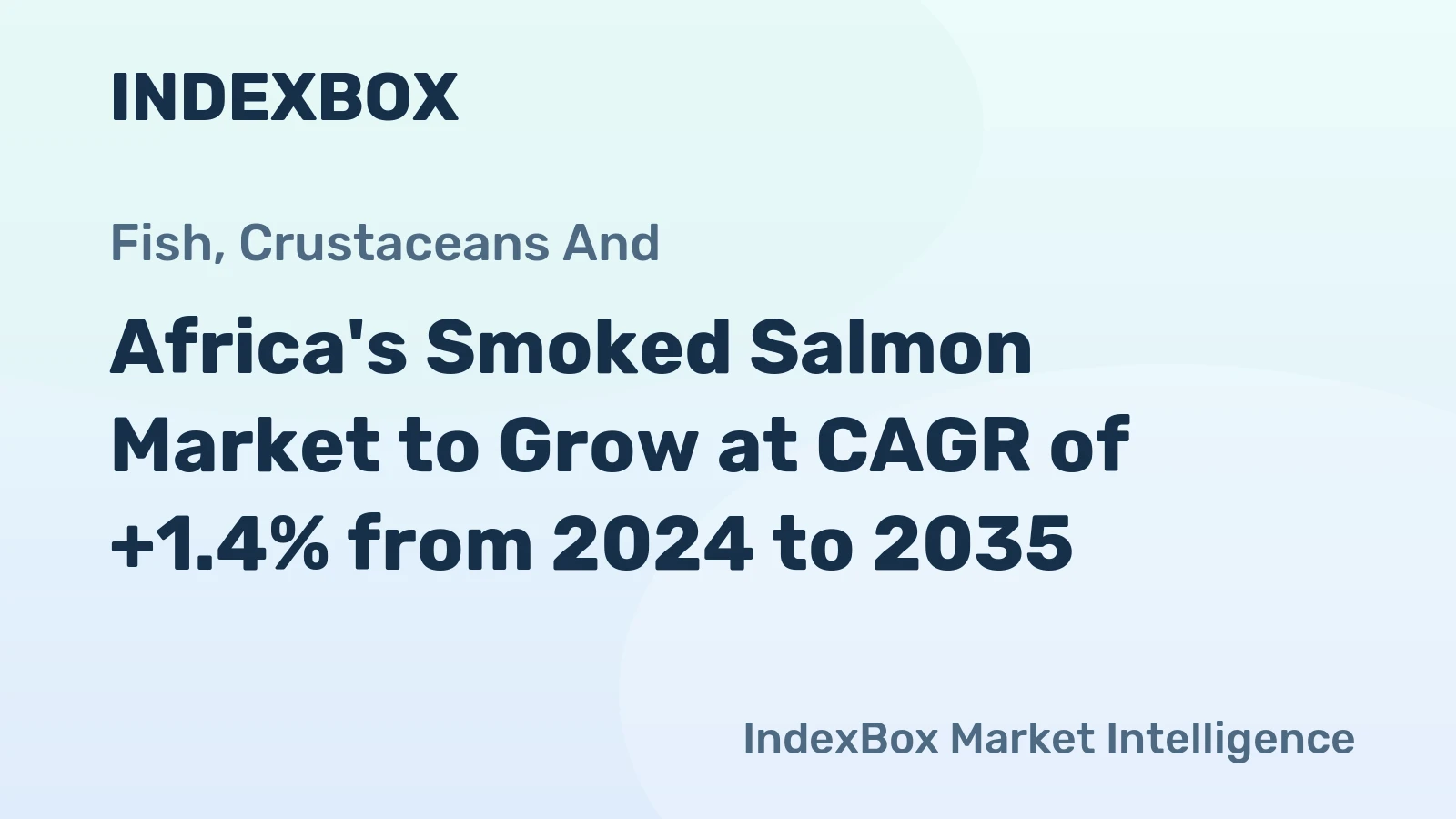 Africa's Smoked Salmon Market to Grow at CAGR of +1.4% from 2024 to 2035