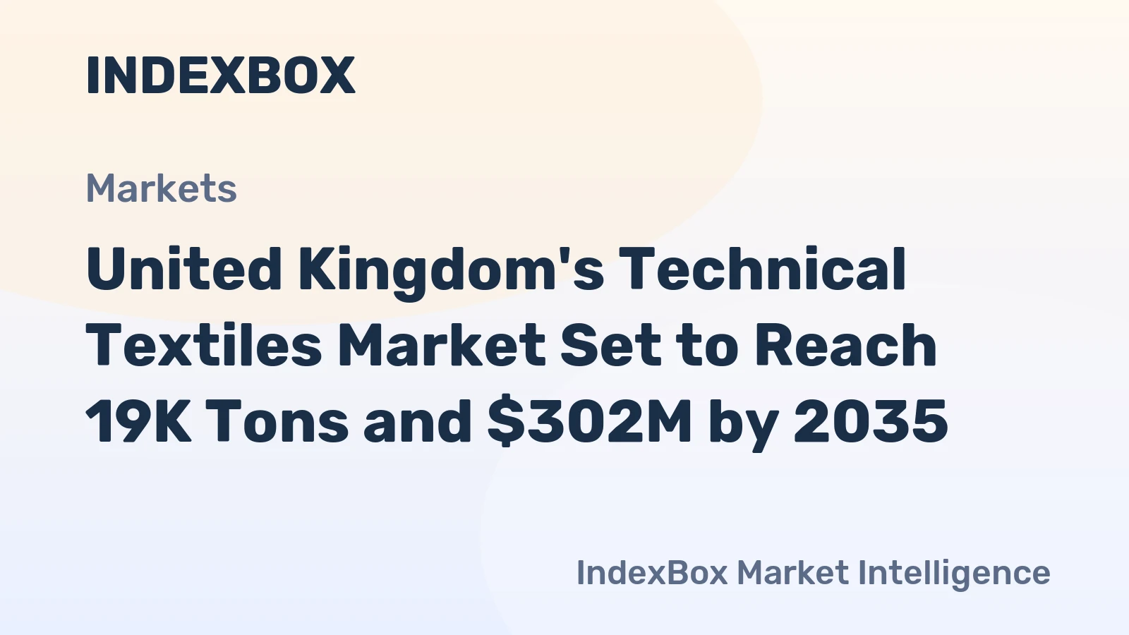 United Kingdom's Technical Textiles Market Set to Reach 19K Tons and $302M by 2035