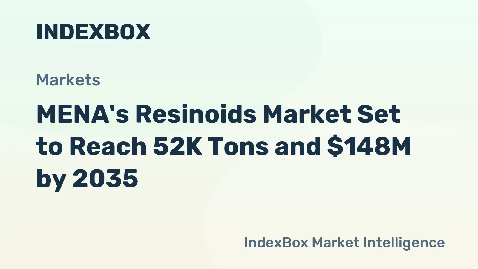 MENA's Resinoids Market Set to Reach 52K Tons and $148M by 2035