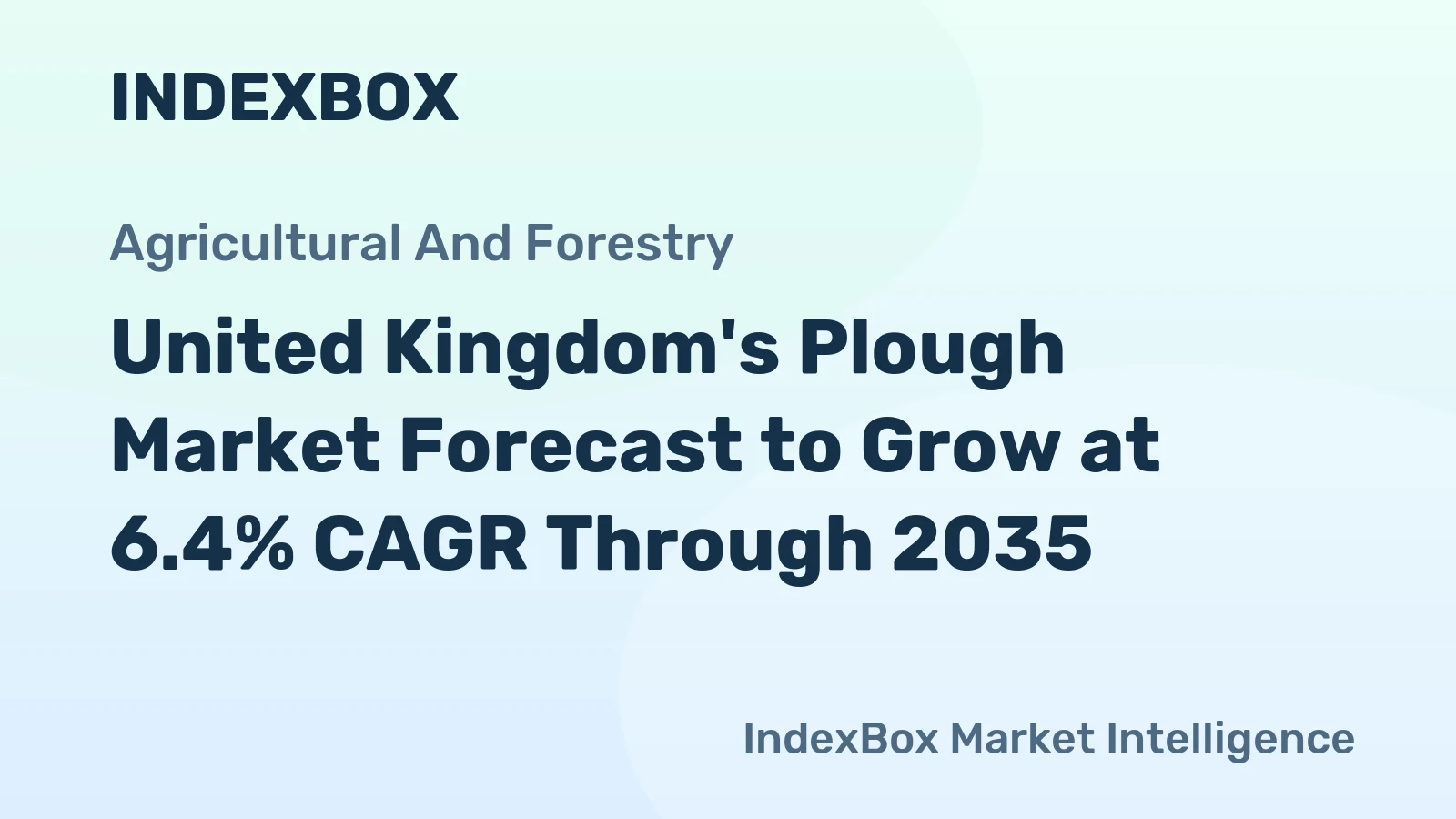 United Kingdom's Plough Market Forecast to Grow at 6.4% CAGR Through 2035