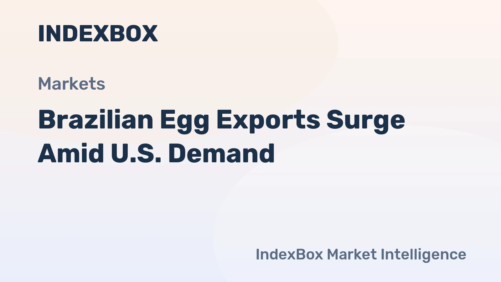 Brazilian Egg Exports Surge Amid U.S. Demand