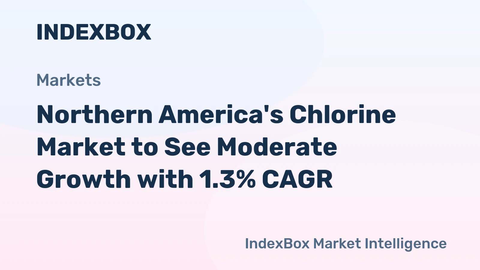 Northern America's Chlorine Market to See Moderate Growth with 1.3% CAGR