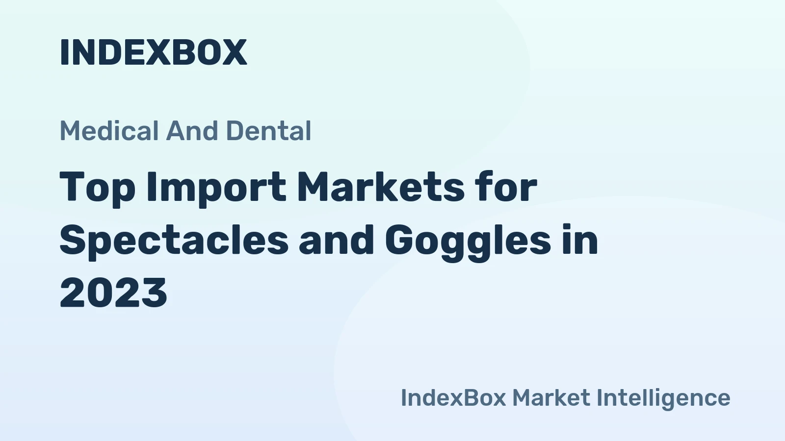 Top Import Markets for Spectacles and Goggles in 2023