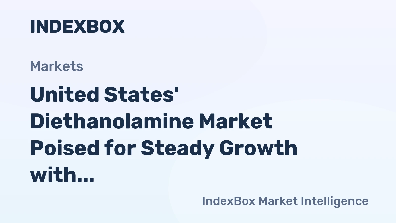 United States' Diethanolamine Market Poised for Steady Growth with 1.5% CAGR in Value Through 2035