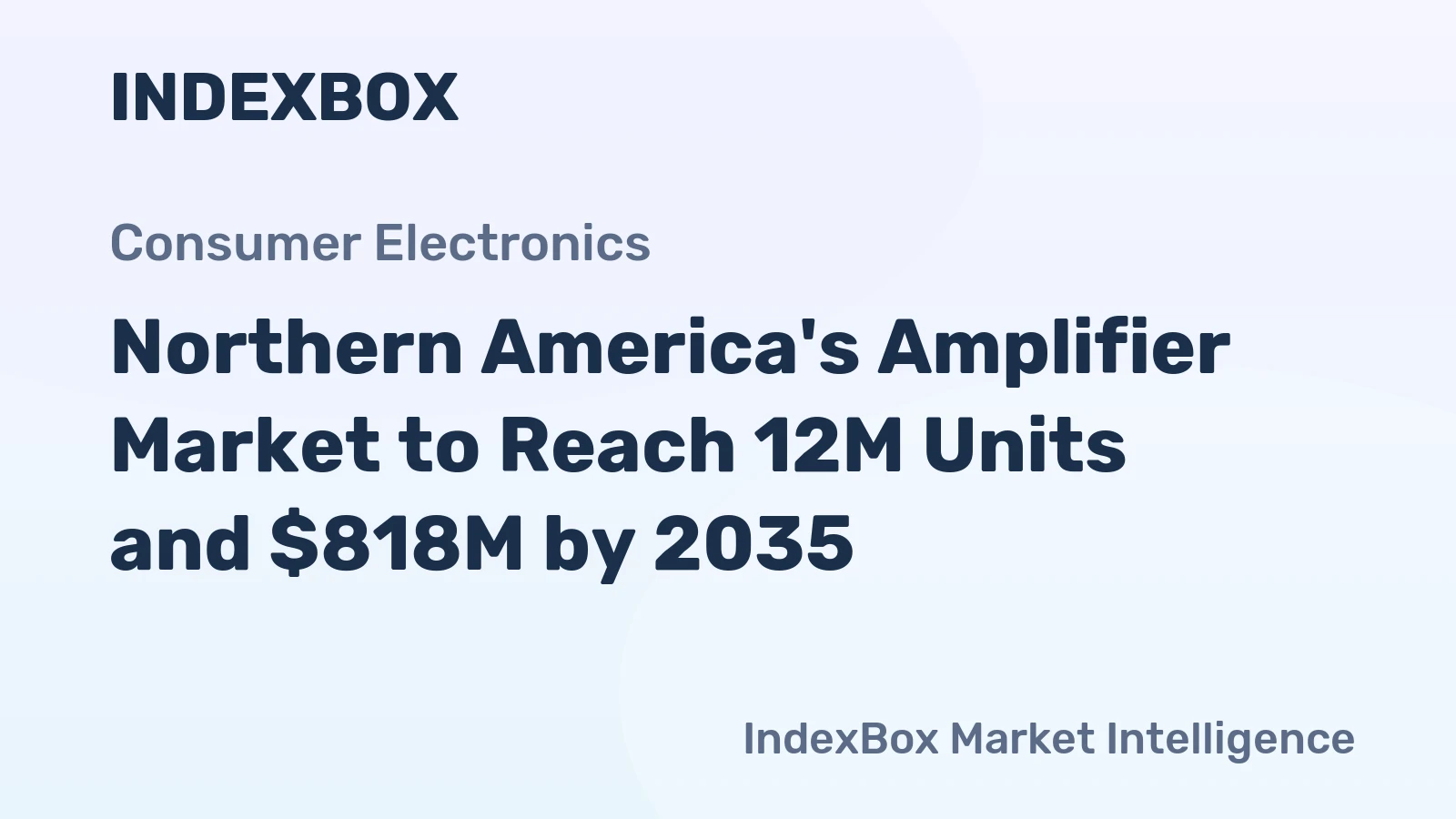 Northern America's Amplifier Market to Reach 12M Units and $818M by 2035