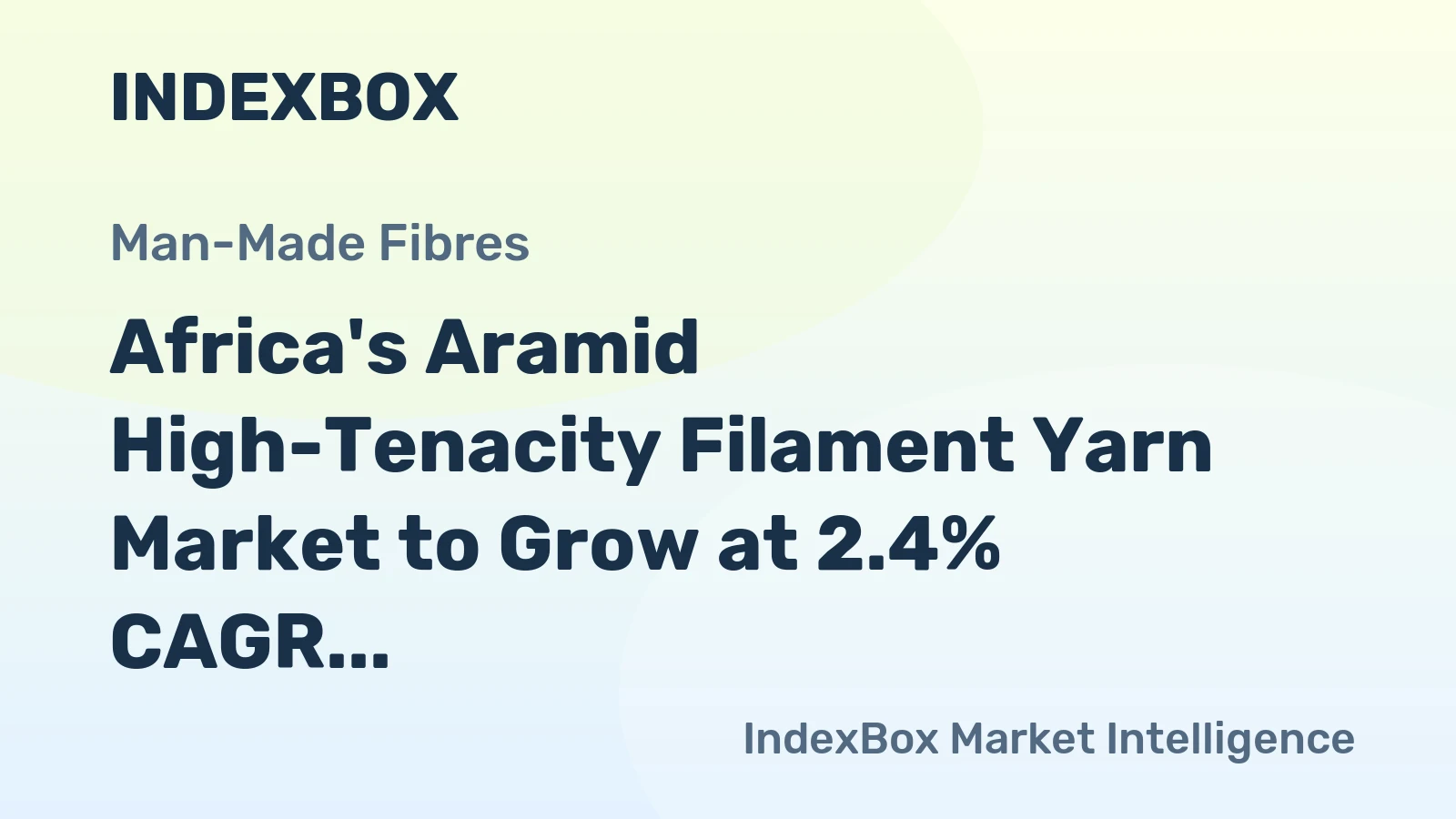 Africa's Aramid High-Tenacity Filament Yarn Market to Grow at 2.4% CAGR, Reaching 47K Tons by 2035