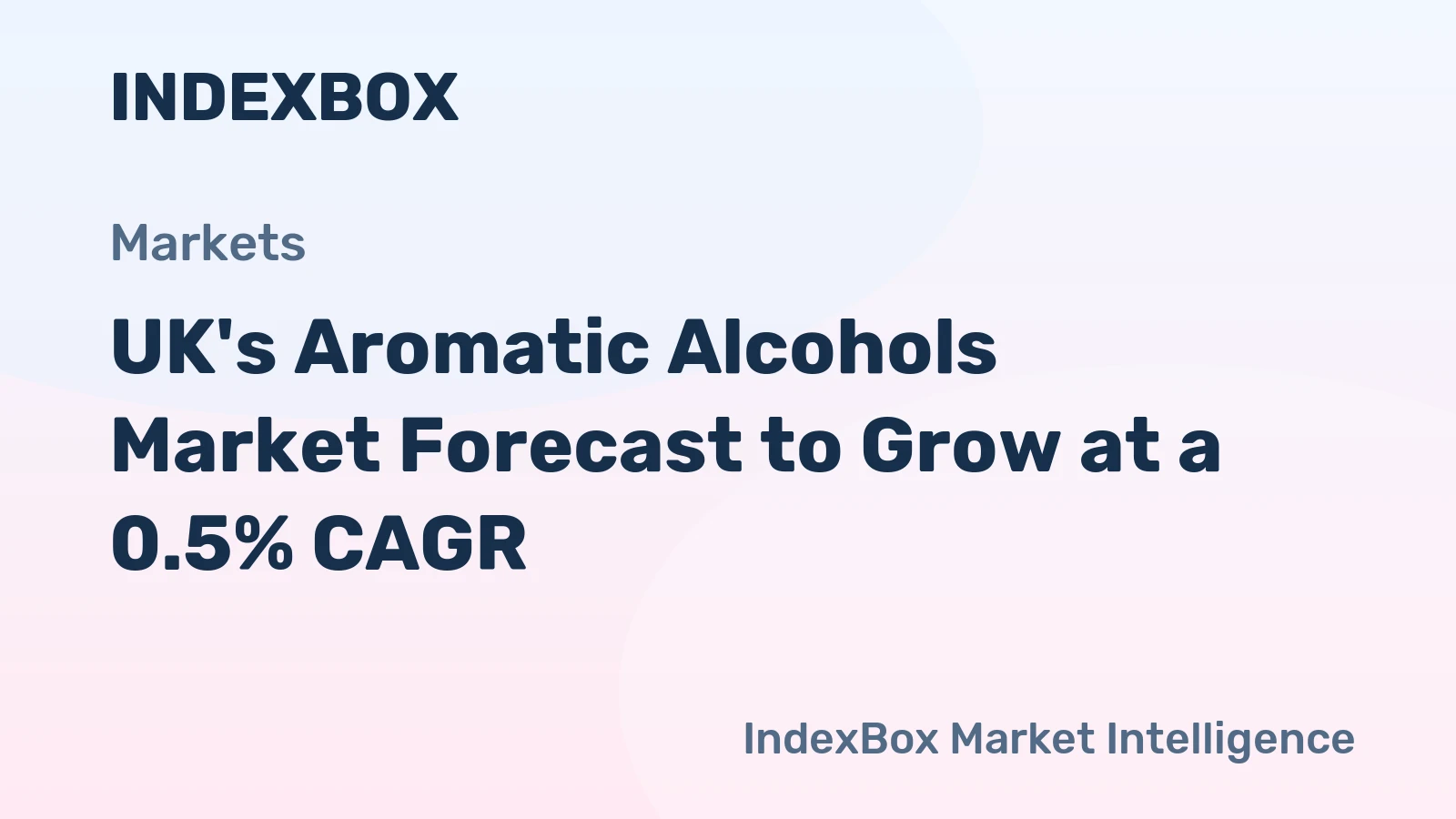 UK's Aromatic Alcohols Market Forecast to Grow at a 0.5% CAGR