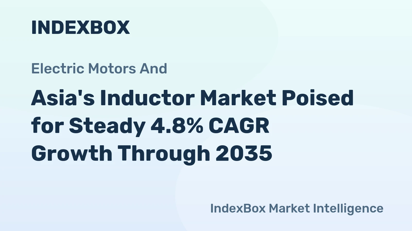 Asia's Inductor Market Poised for Steady 4.8% CAGR Growth Through 2035